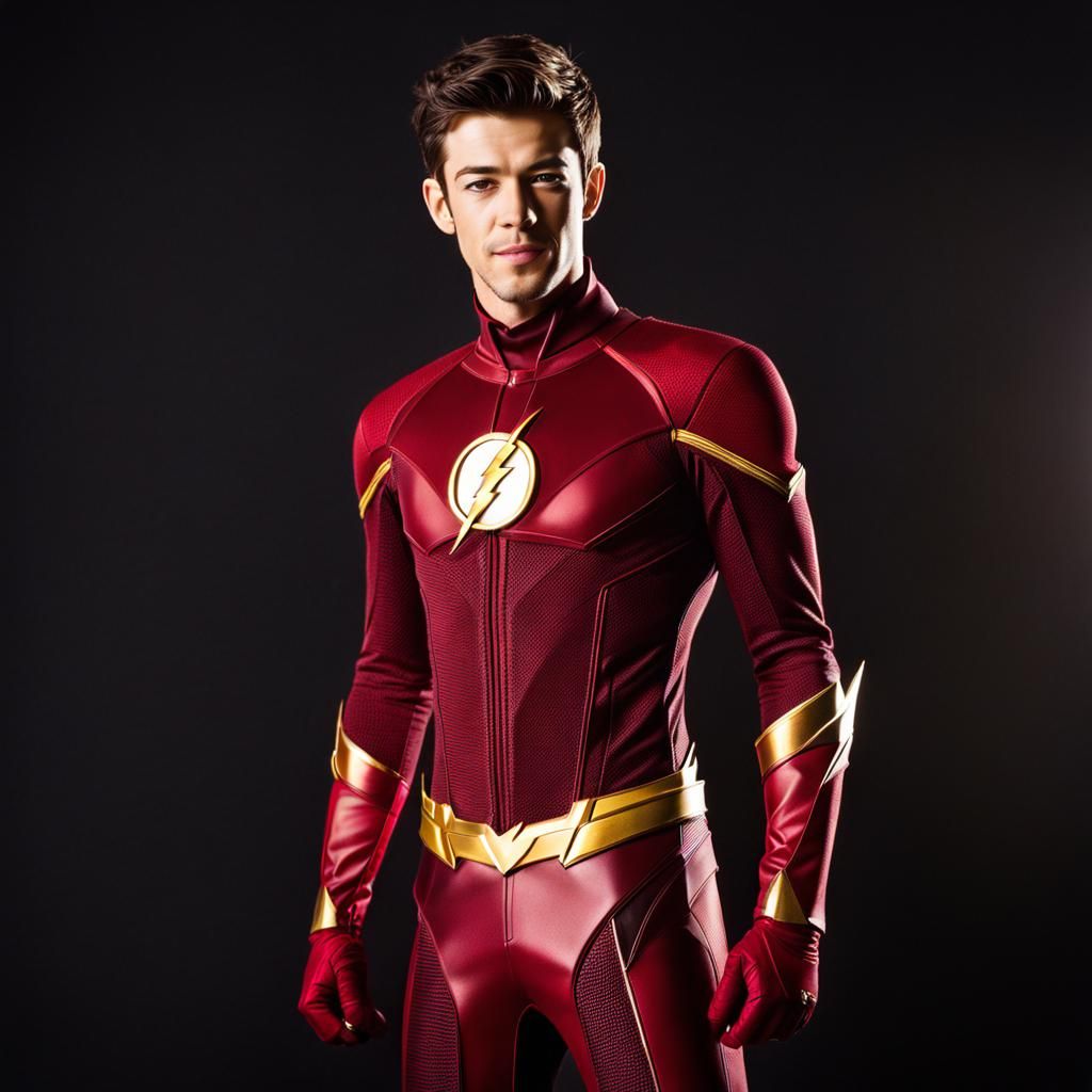 Grant Gustin as Barry Allen/The Flash (CW's Arrowverse) - AI Generated ...