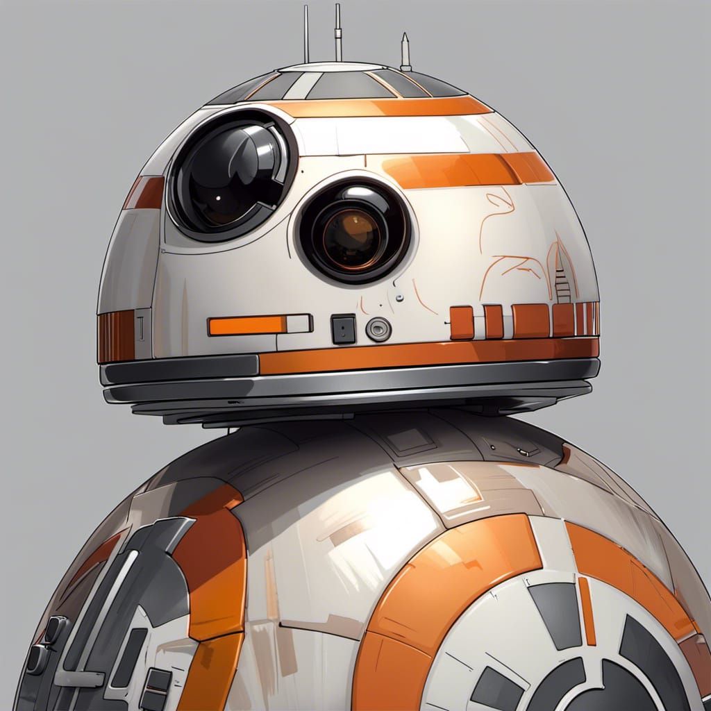 BB8 - AI Generated Artwork - NightCafe Creator