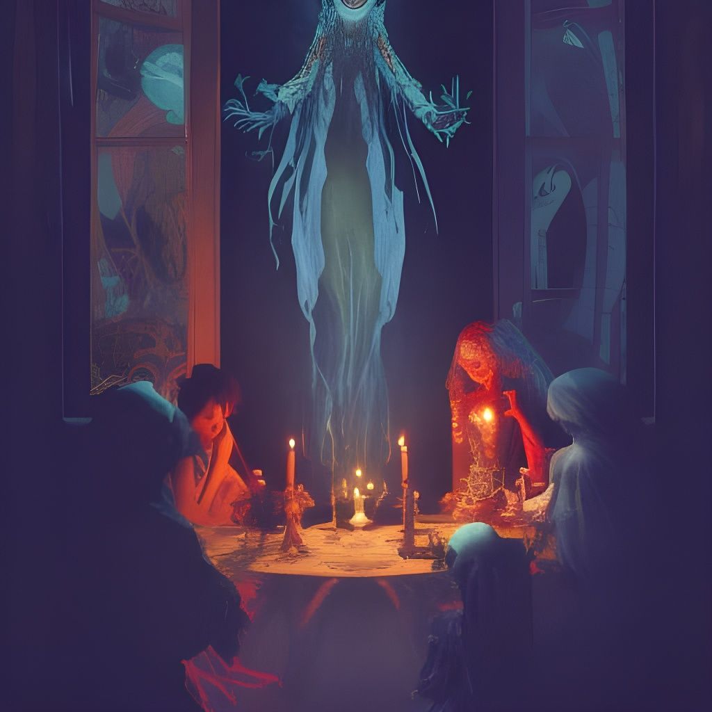Seance - AI Generated Artwork - NightCafe Creator