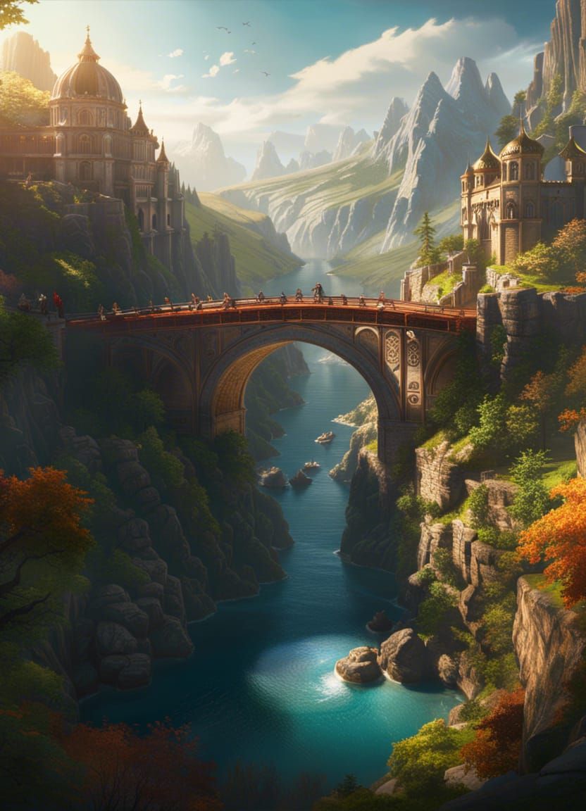 Bridge - AI Generated Artwork - NightCafe Creator