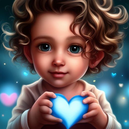 Happy, Cutest, Detailed Baby Boy With a Stunningly Beautiful Amazing ...