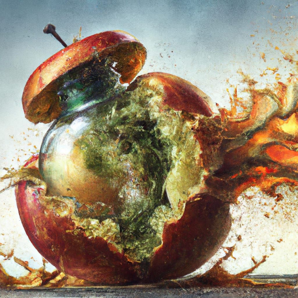 Exploding - AI Generated Artwork - NightCafe Creator