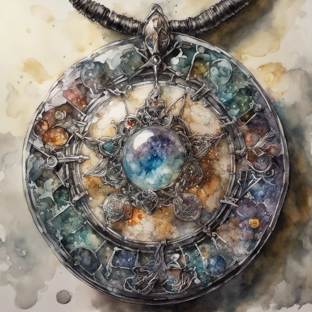 Magic pendant - AI Generated Artwork - NightCafe Creator