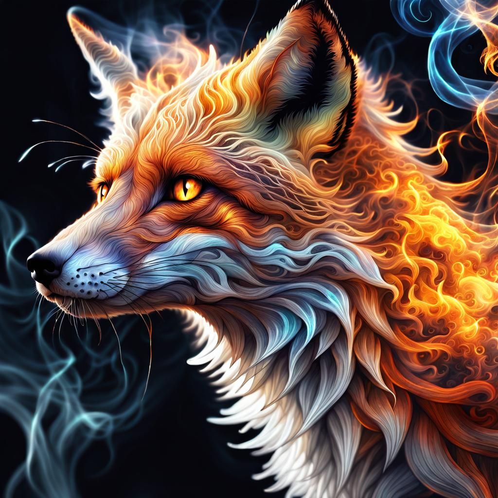 Fox - AI Generated Artwork - NightCafe Creator
