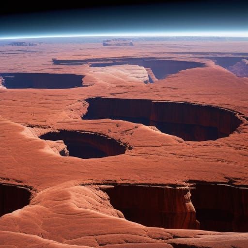 Planetary Flyby: There's a Hole for You Here - AI Generated Artwork ...