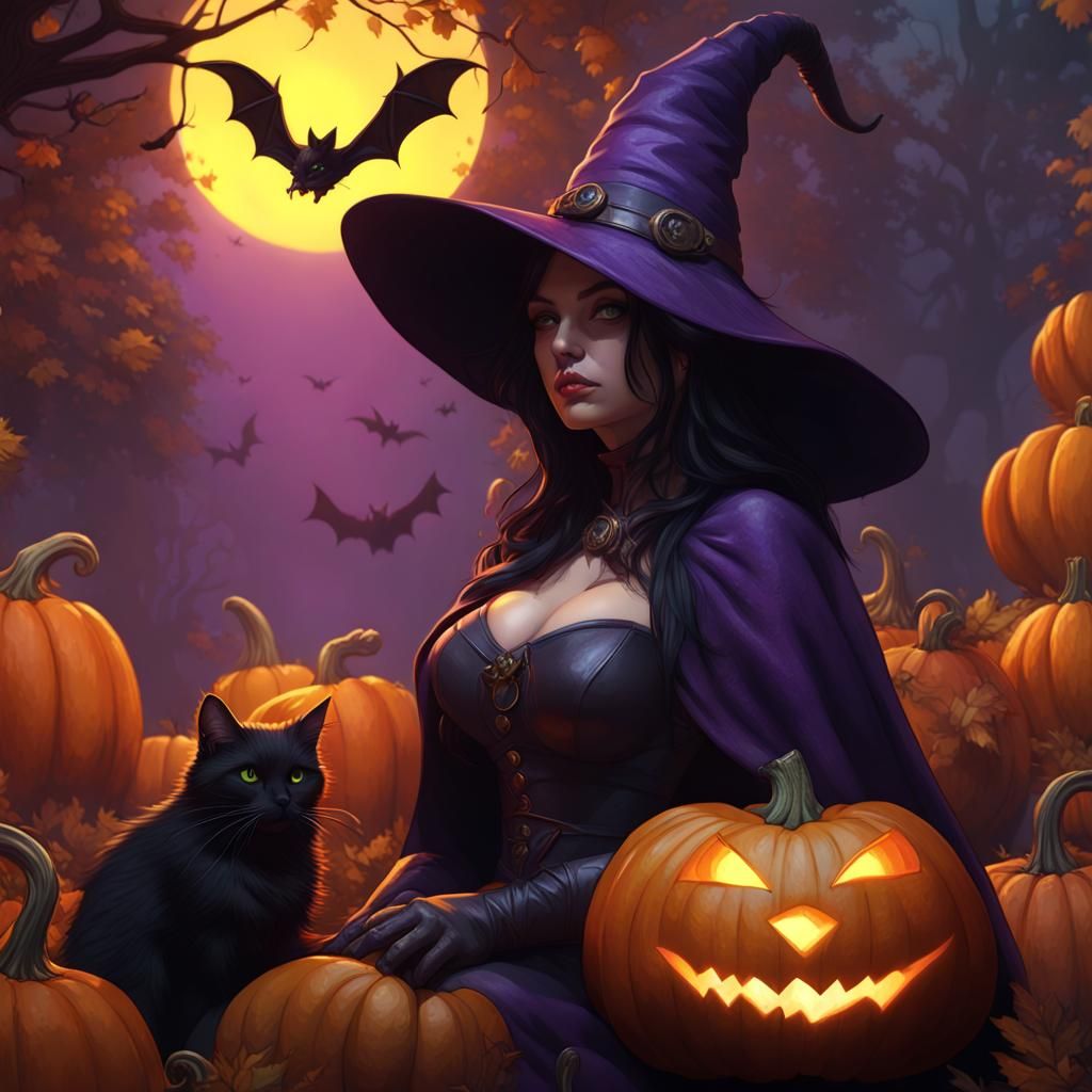 Witch love - AI Generated Artwork - NightCafe Creator