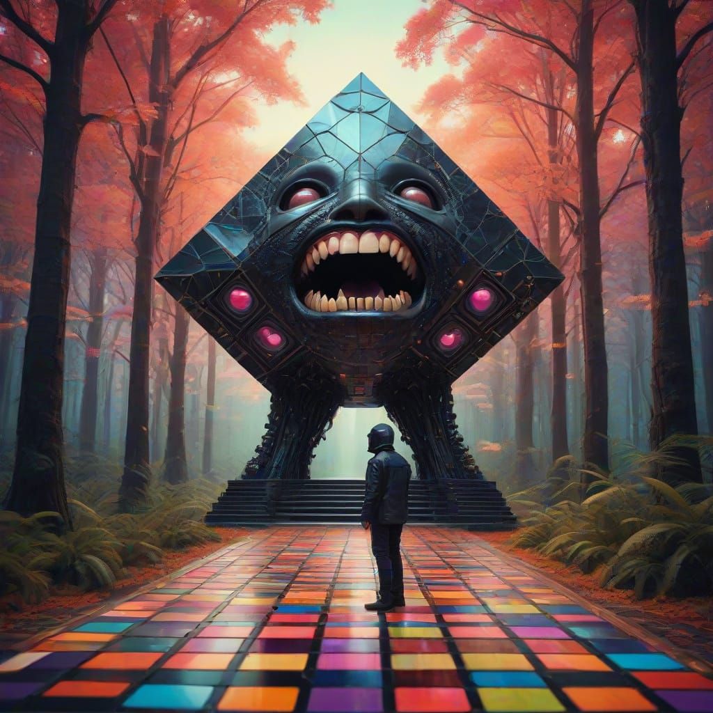 The angry Cube - The angry Cube