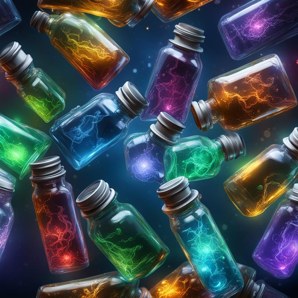Vials - AI Generated Artwork - NightCafe Creator