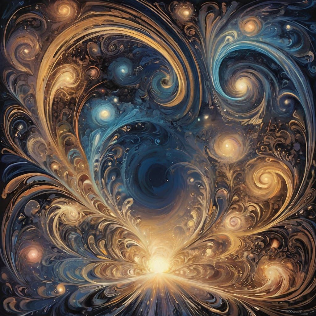 Ethereal Dreamscapes in Abstract Surrealism - AI Art