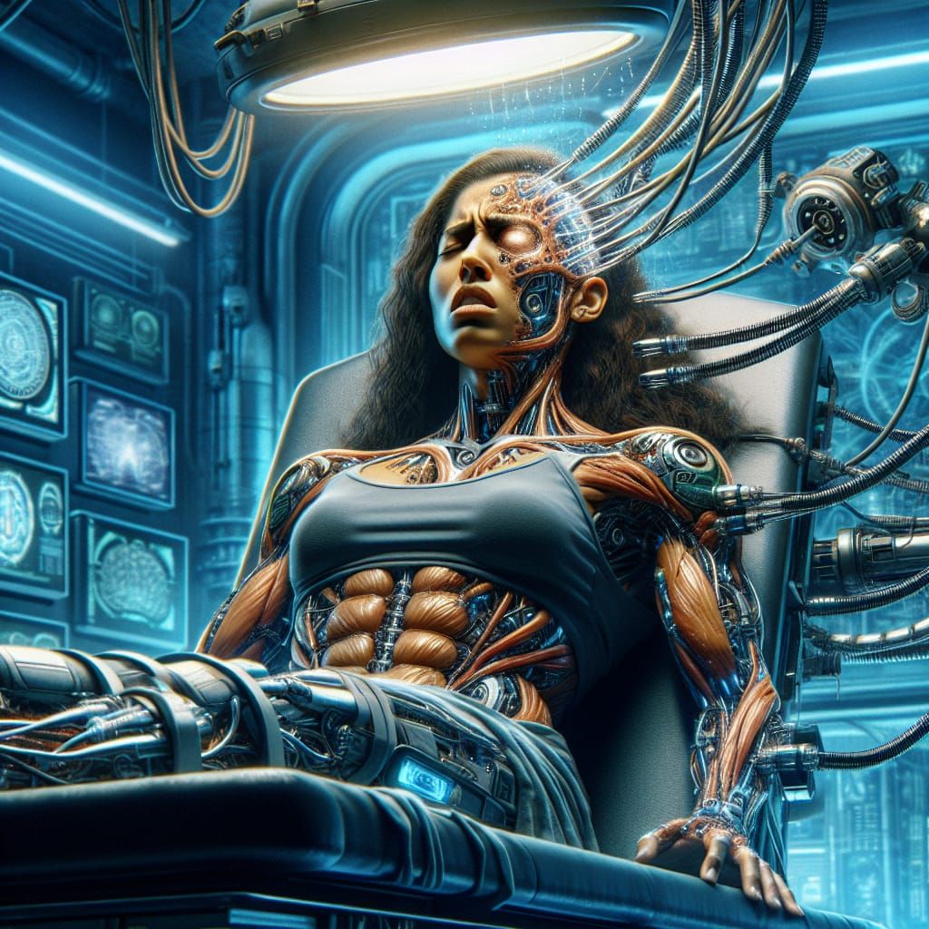 We Can Rebuild Her. - AI Generated Artwork - NightCafe Creator