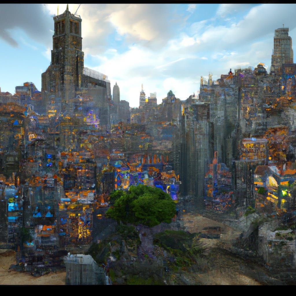 Magic City 3 - AI Generated Artwork - NightCafe Creator