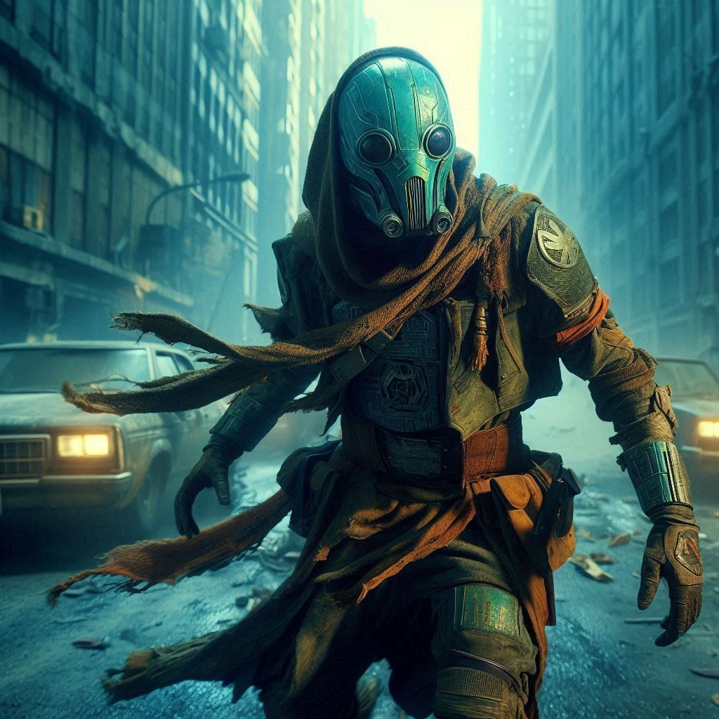 Ballistic Mask - AI Generated Artwork - NightCafe Creator