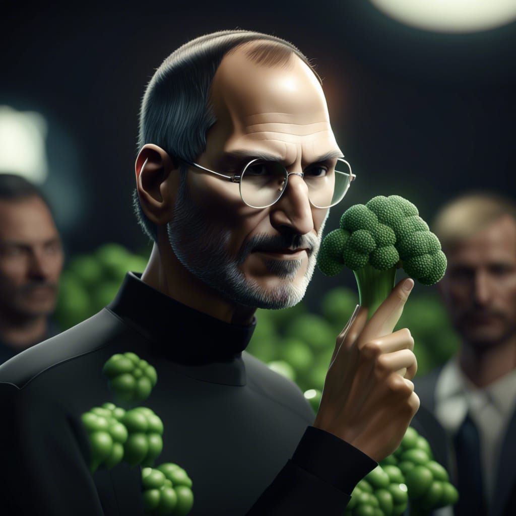 Steve jobs on a appel one more thing event presents the slick digital ...