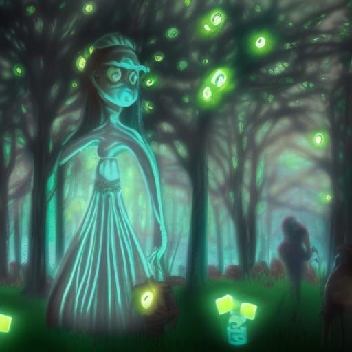 Angry Forest Spirit - AI Generated Artwork - NightCafe Creator