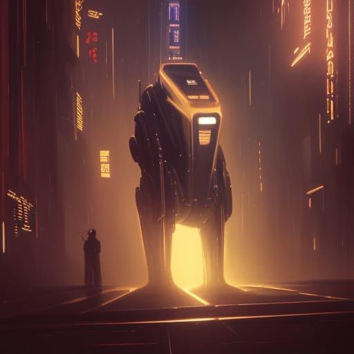 futuristic security : blade runner - AI Generated Artwork - NightCafe ...