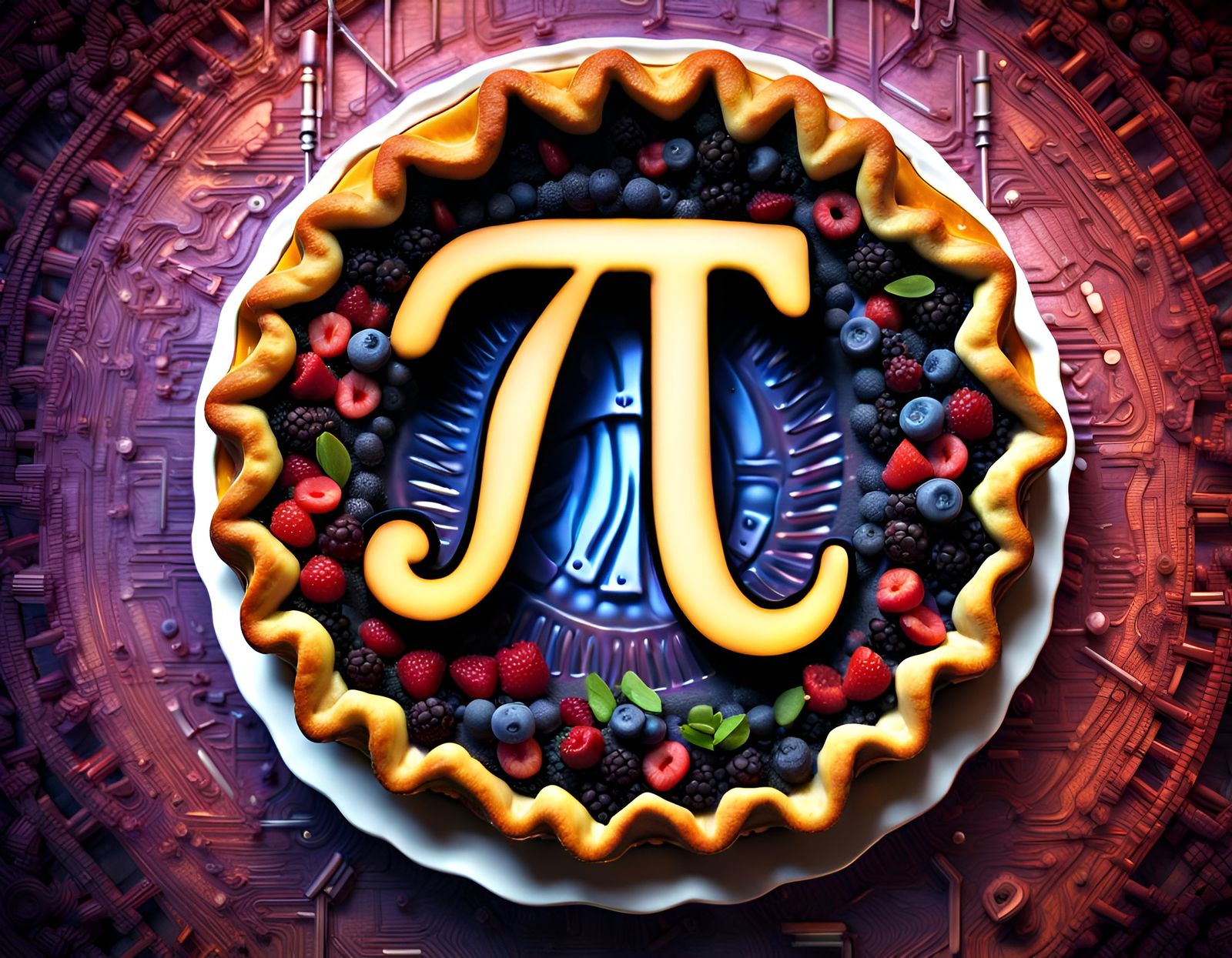 "π" pie - AI Generated Artwork - NightCafe Creator