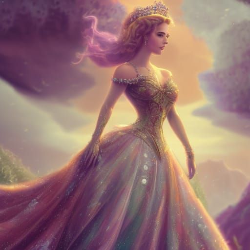 The Most Detailed Breathtakingly Beautiful, Enchanting PRINCESS in a ...