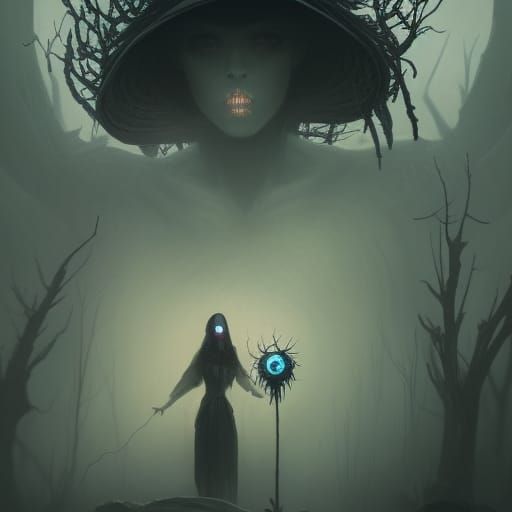 Watchers Woods - AI Generated Artwork - NightCafe Creator