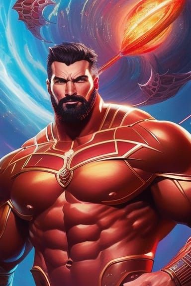 Cosmic Heroes! - AI Generated Artwork - NightCafe Creator