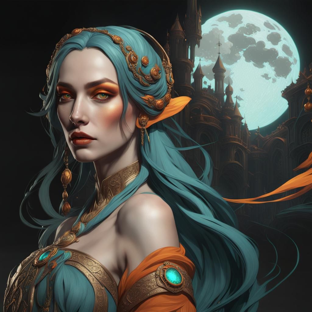 stillfilm shoot mixed with fashion photography of Michael Kaluta ...