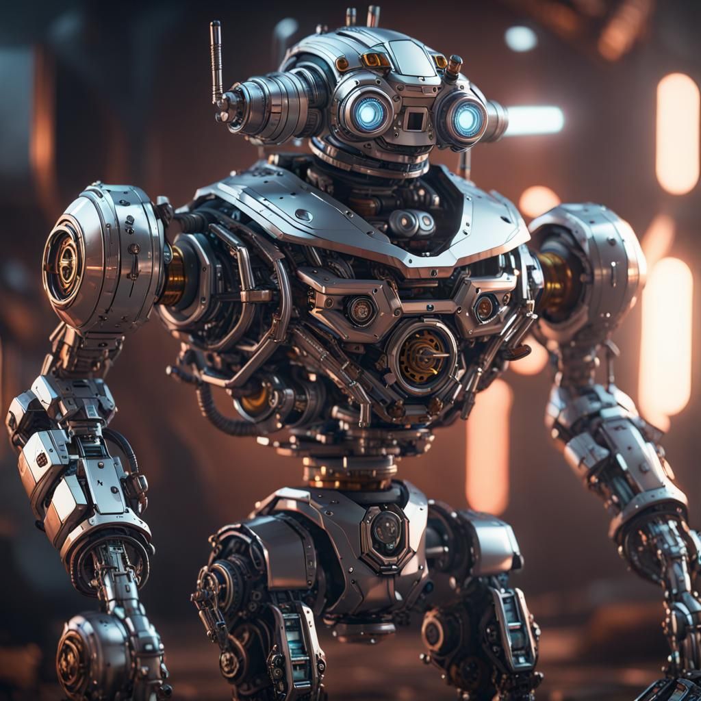 Robot - AI Generated Artwork - NightCafe Creator