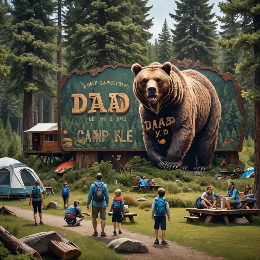 Camp DAD 0.6. - AI Generated Artwork - NightCafe Creator