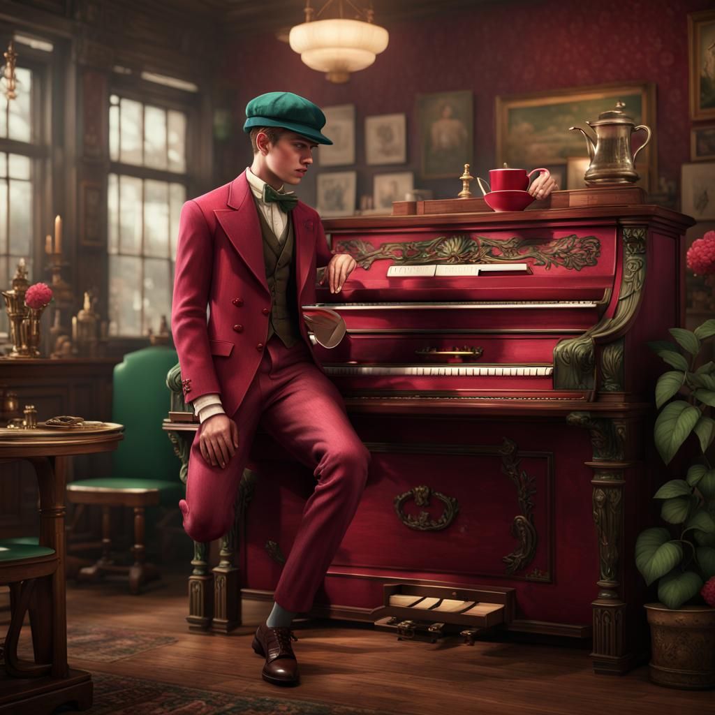 Ragtime Tea - AI Generated Artwork - NightCafe Creator