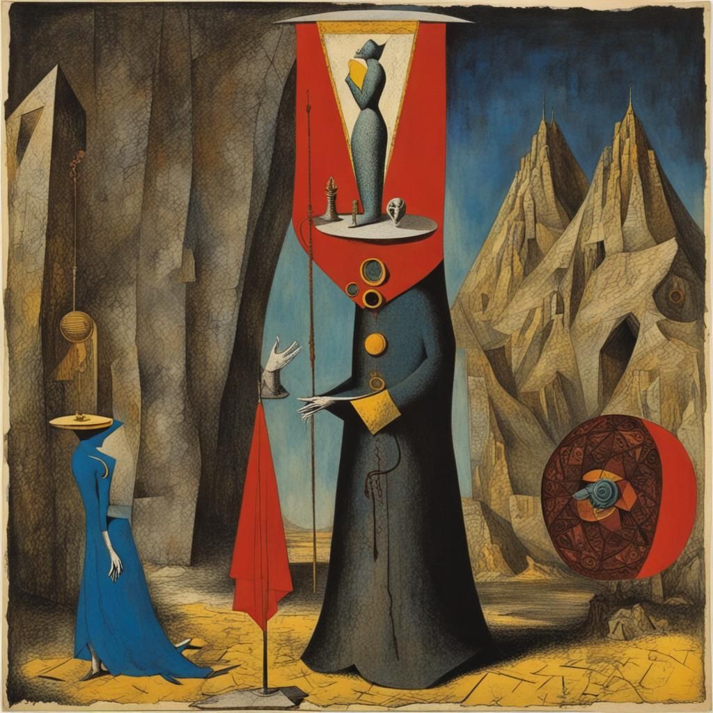 Tarot card: "The Papess" - AI Generated Artwork - NightCafe Creator