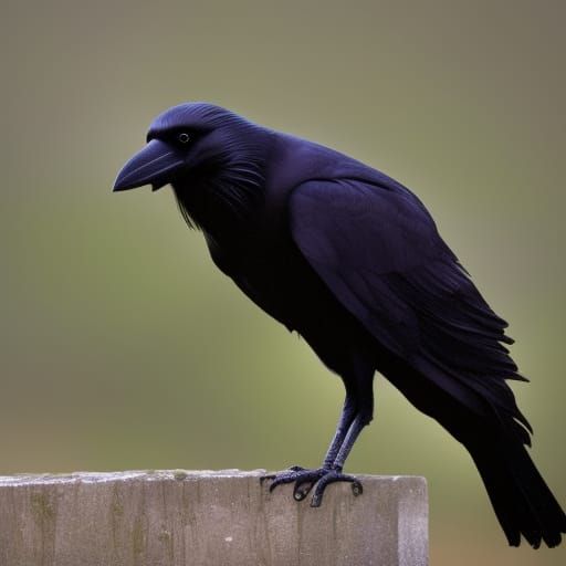 Where the crow sings #0036 - AI Generated Artwork - NightCafe Creator