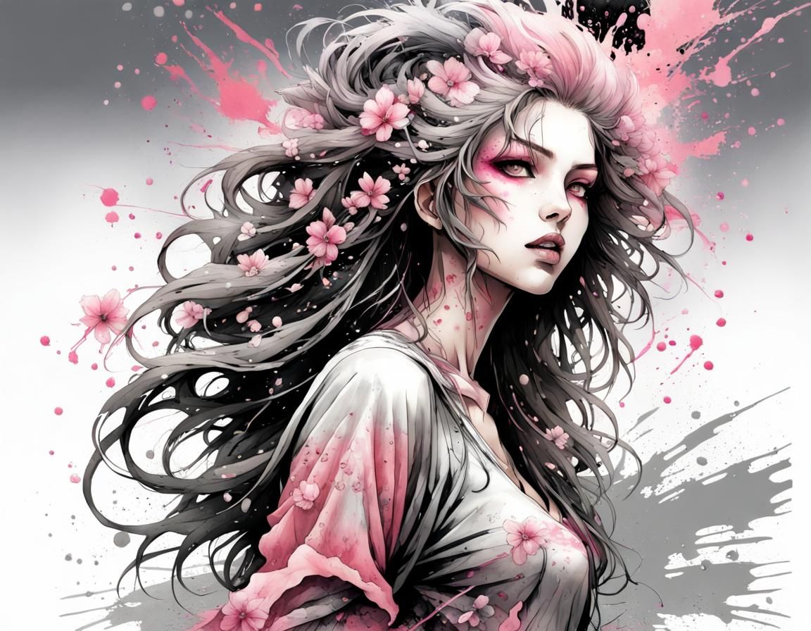 I am Sakura Bloom v1 - AI Generated Artwork - NightCafe Creator