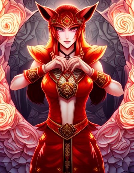 Inari Okami sdxl - AI Generated Artwork - NightCafe Creator