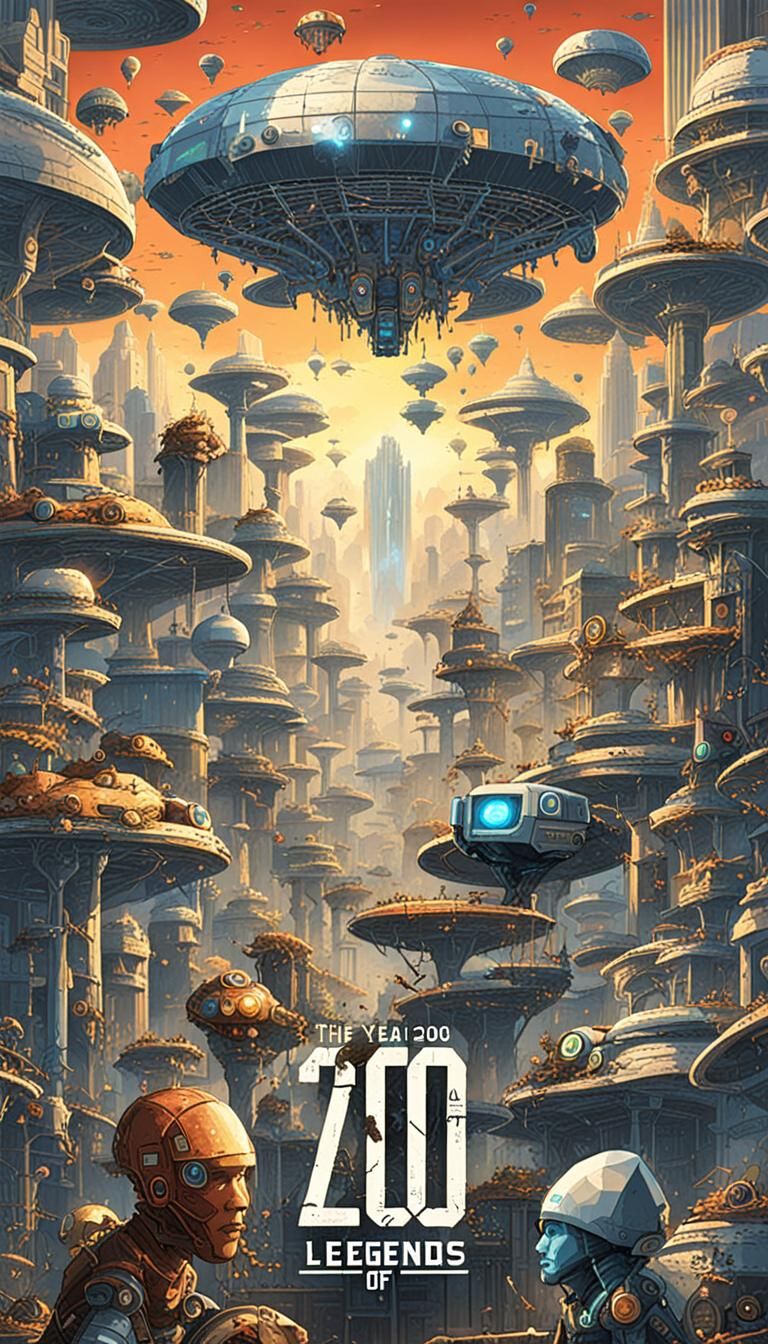Year 2050, the legends of AI - AI Generated Artwork - NightCafe Creator