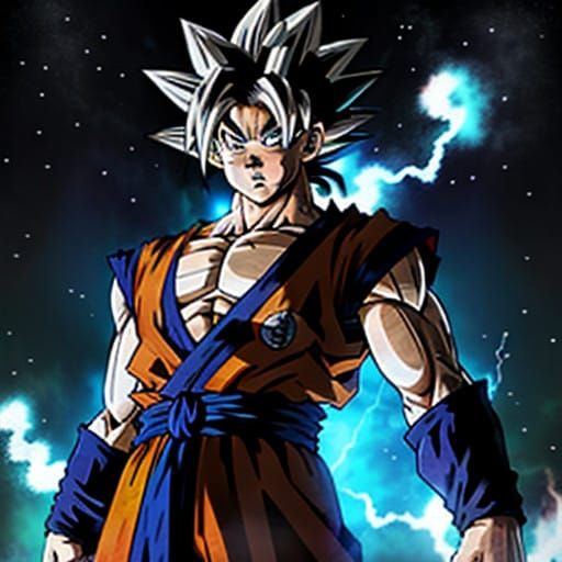 Goku, autonomous ultra instinct - Goku in Ultra Instinct Fo...