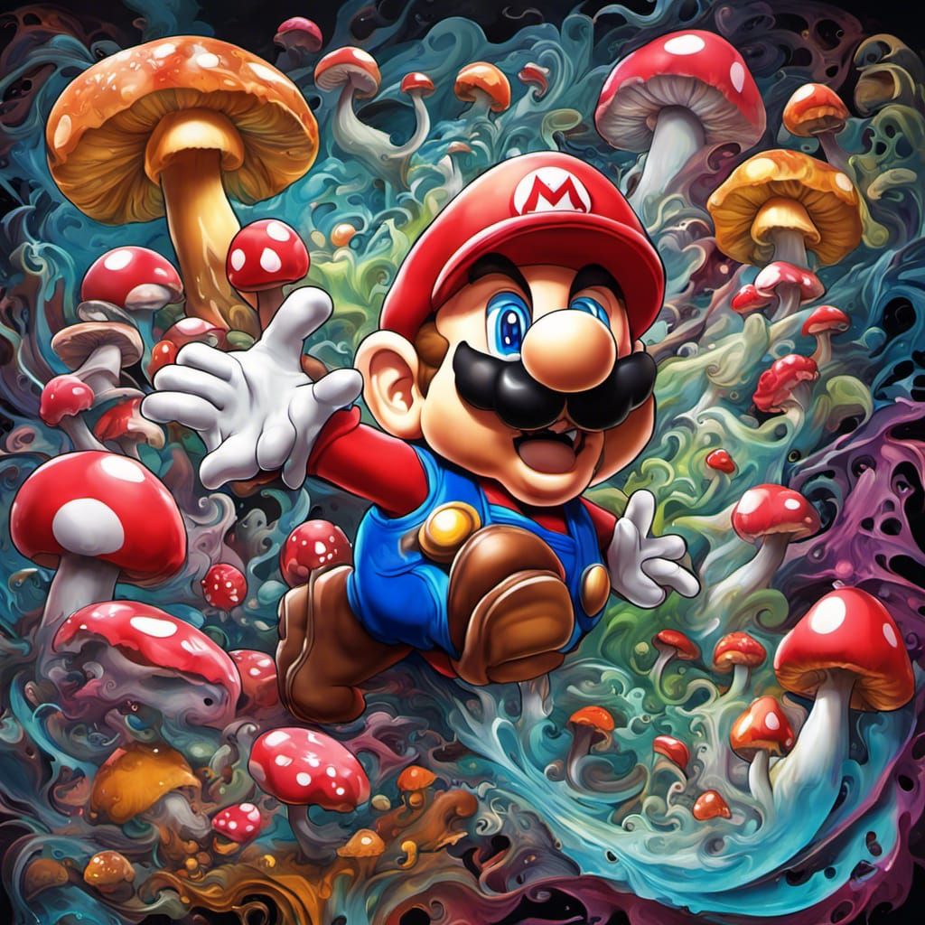 Super mario - AI Generated Artwork - NightCafe Creator