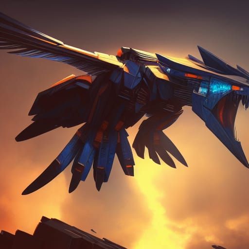 Laserbeak from transformers - AI Generated Artwork - NightCafe Creator