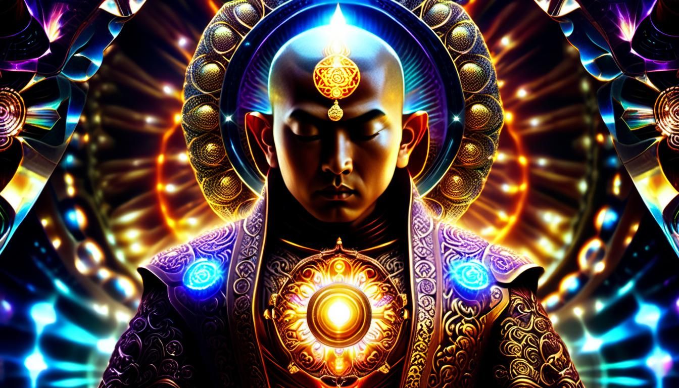 Stargate Monk - AI Generated Artwork - NightCafe Creator