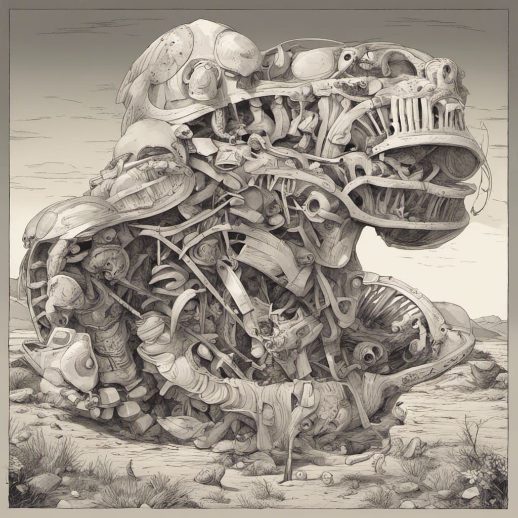 Fossil Collector - AI Generated Artwork - NightCafe Creator