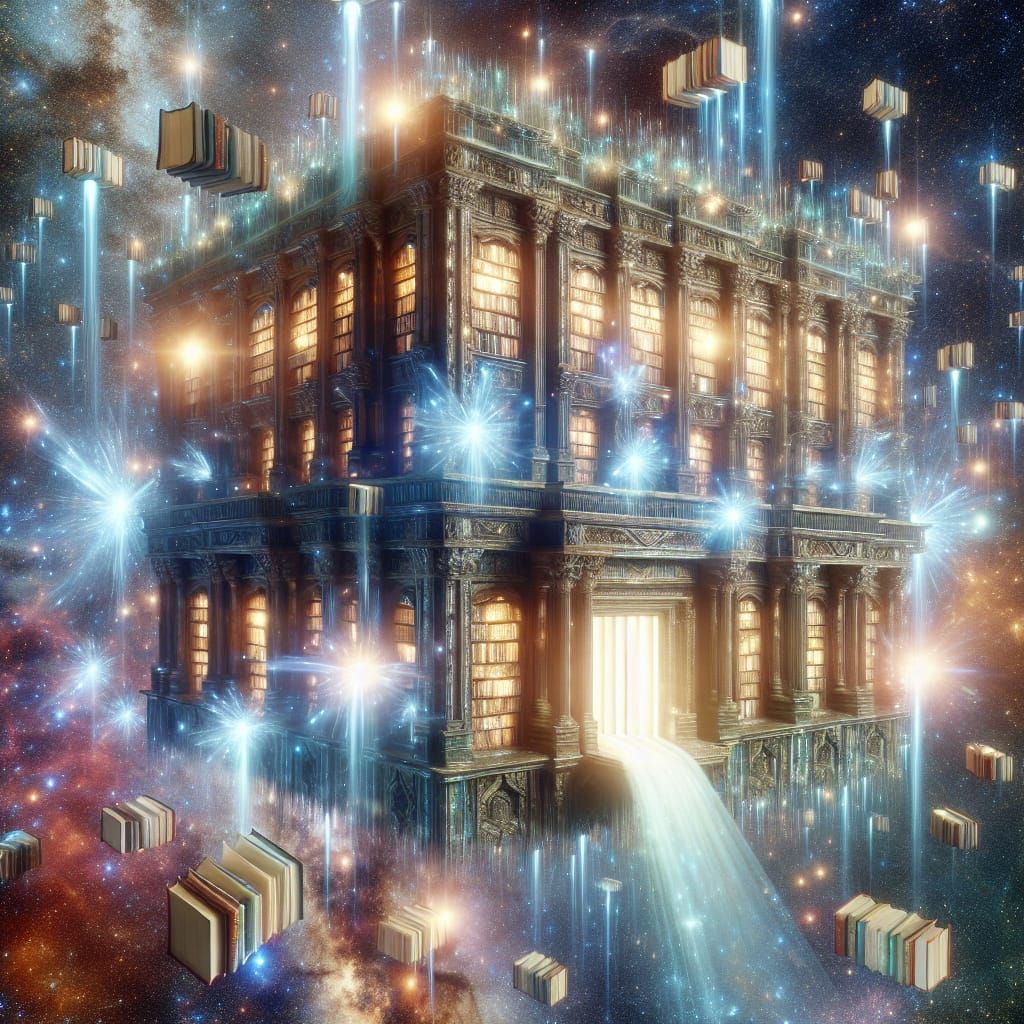 Al Iklil: The Cosmic Library - Cosmic Library Among Starry S...