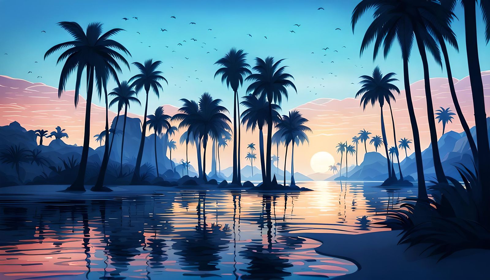 sunset - AI Generated Artwork - NightCafe Creator