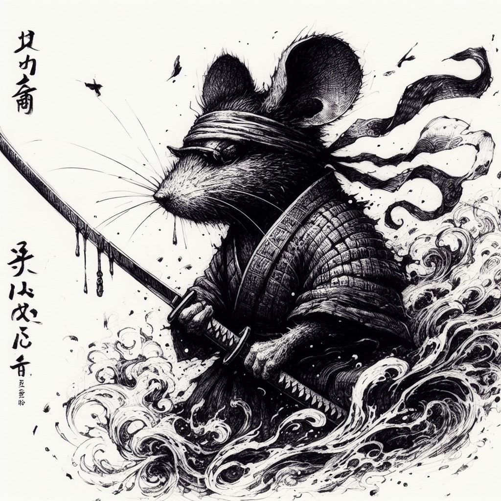 Samurai Mouse (Gallery) - AI Generated Artwork - NightCafe Creator