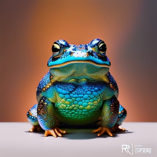 Jewel toad - AI Generated Artwork - NightCafe Creator