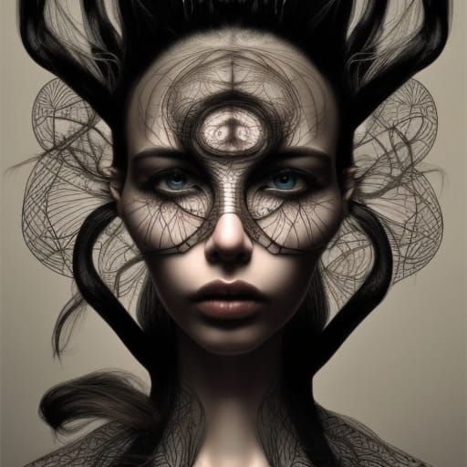 Flow - multiverse portrait series - AI Generated Artwork - NightCafe ...