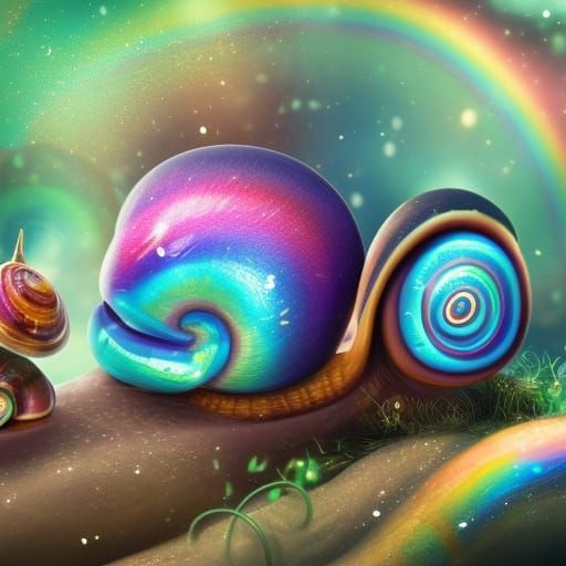 In a World of Rainbows - AI Generated Artwork - NightCafe Creator