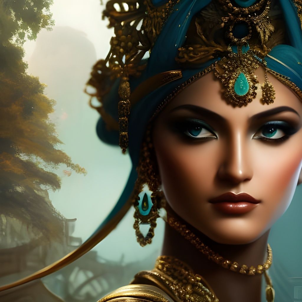 Princess Monique - AI Generated Artwork - NightCafe Creator