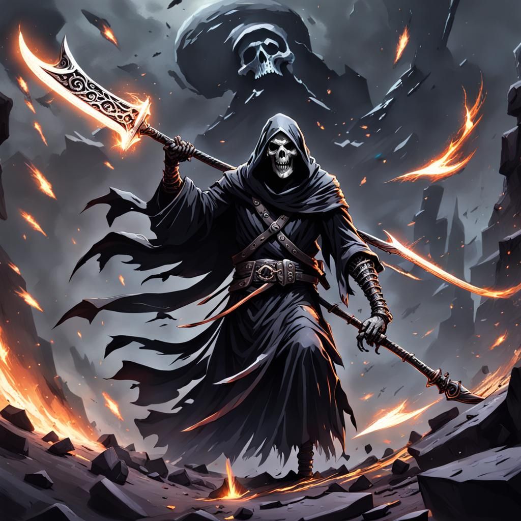 Grim reaper - AI Generated Artwork - NightCafe Creator