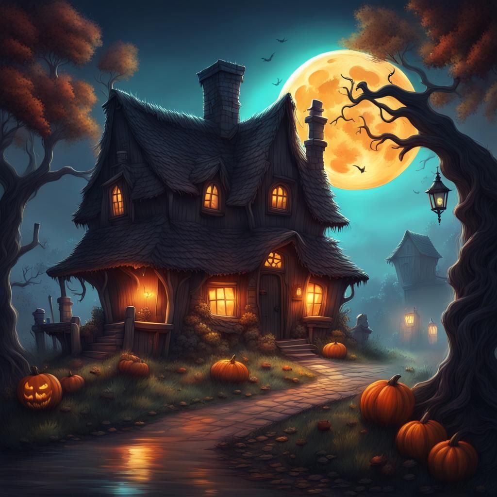 Spooky Thursday - AI Generated Artwork - NightCafe Creator