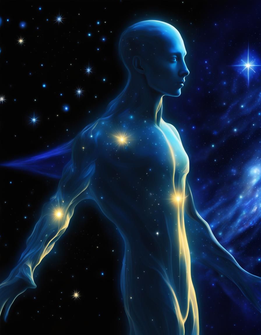 The soul and its infinite existence in different stars - AI Generated ...