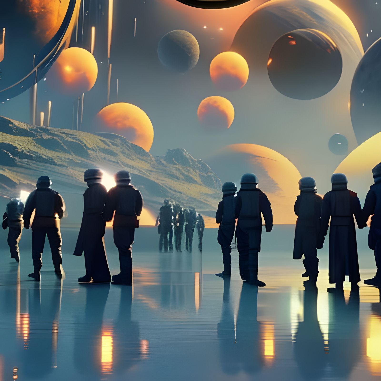 Just arrived - AI Generated Artwork - NightCafe Creator