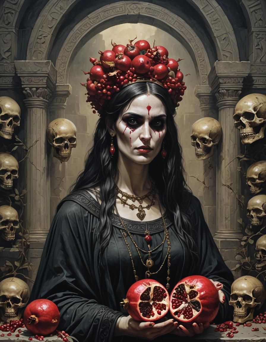 Persephone - AI Generated Artwork - NightCafe Creator