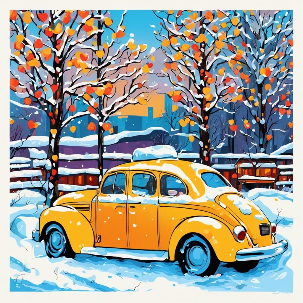 winter pop art - winter pop art